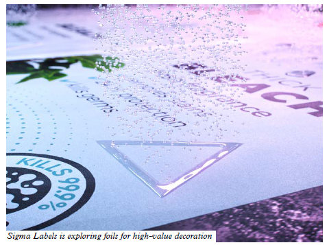 Sigma Labels looks to Labelexpo to expand into foils | Labels & Labeling